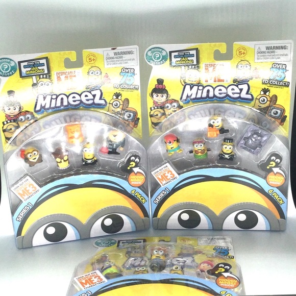 Universal | Toys | Despicable Me Mineez Series New Comes As 3 | Poshmark